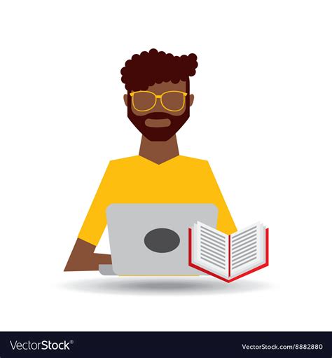 Computer User Graphic
