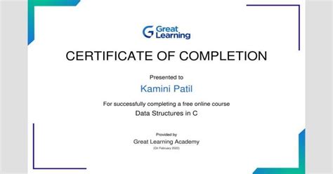Kamini Patil On Linkedin Greatlearning Datastructures Programming
