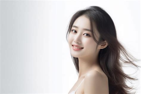 Premium Ai Image Beauty Woman Long Hair