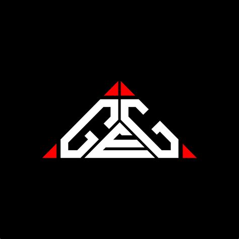 Geg Letter Logo Creative Design With Vector Graphic Geg Simple And