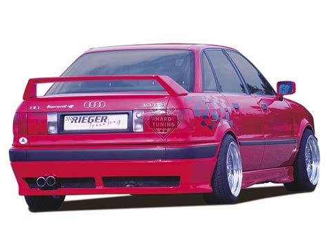Накладка на задний бампер Rieger Audi 80 B3 B4 Купить накладка на