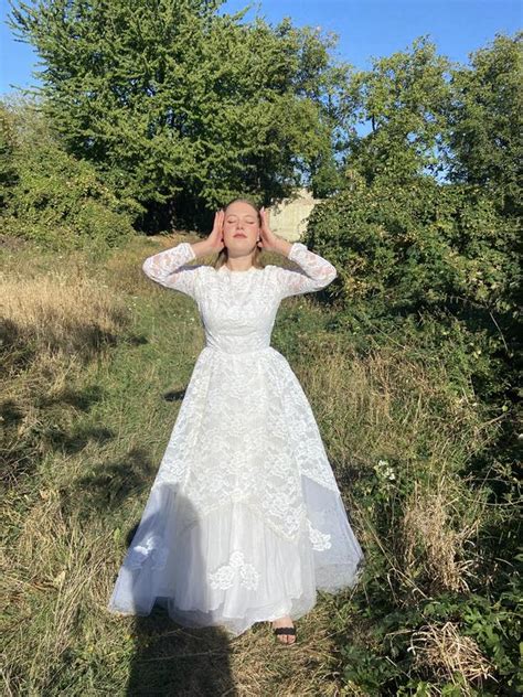 Весільна вінтажна сукня — ціна 2000 грн у каталозі Весільні сукні Купити жіночі речі за