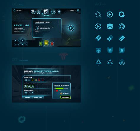 Vector Mobile Game UI On Behance
