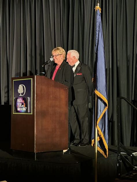 Our President Dr Susan Looney Presented The Award For Outstanding