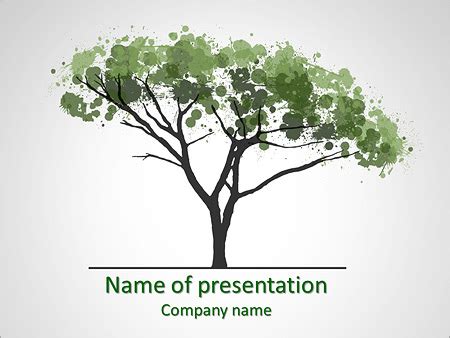 Powerpoint Background Trees