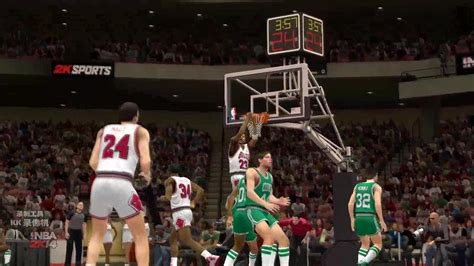 胡子NBA2K14乔丹爆炸集锦 二年级的Jordan弹跳力多逆天 你见过天外飞仙 YouTube
