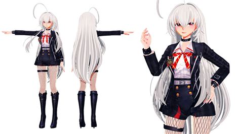 Mmd Model Dl Hikari Katsuki Rev 11 By Anderpinsaly On Deviantart