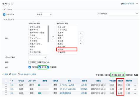 【毎月更新】redmine リリース前の新機能を先行チェック！予定工数と進捗率から残りの作業時間を算出する残工数など（2024年6月コミット分