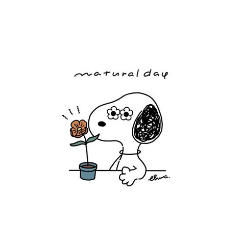 𝐄𝐇𝐖𝐀 ㅣイファ On Instagram “スヌさん🐶🌼 Snoopy スヌーピー 스누피 イラスト 手書き 手書きイラスト 흑백 사진 일상…” Fictional