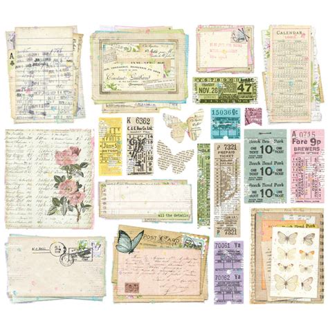 Simple Vintage Life In Bloom Ephemera Simple Stories