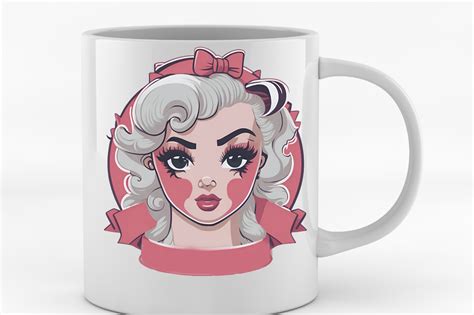 A Quite Girl Vintage And Vector Graphic Graphic By Creative Designs