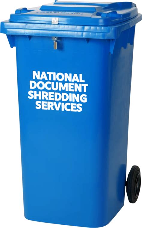 Lockable Bins National Document Shredding Service
