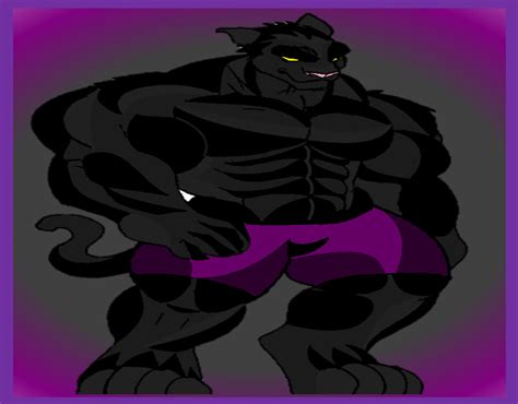 Black Panther Anthro Sas Framed 2 By 2331jpt On Deviantart