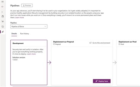 Les Pipelines De Power Platform Facilitent Le Déploiement De Vos Applications