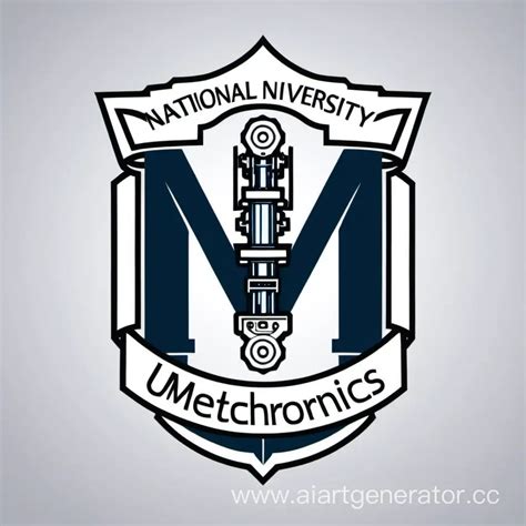 National University Of Mechatronics Logo Design Ai Art Generator