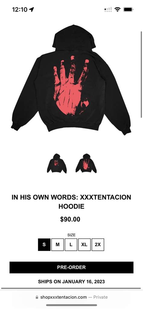 New Bred Kill Hand Puff Hoodie Rxxxtentacion