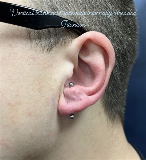 Surface Tragus Piercing Tumblr