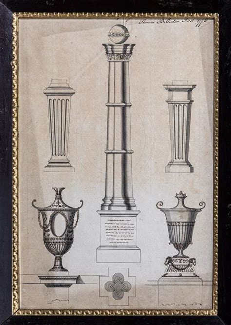 Lot Thomas Billinton British Late 18th Century Studies Of