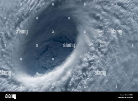 Typhoon Satellite View Elements Of This Image Furnished By Nasa Stock