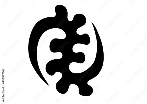 Gye Nyame Stock Vector Adobe Stock