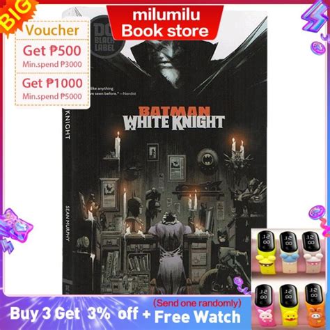 Milumilu Batman White Knight Dc Dc Original English Literary Novels