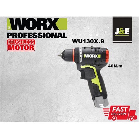 Worx Professional Wu130 X 12v 40n M 2 0 Ah Battery Brushless Motor