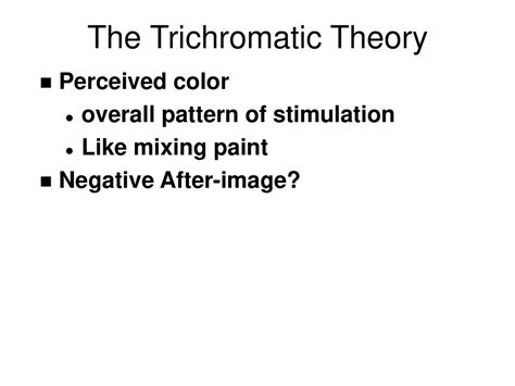 The Visual System Color Vision Ppt Download