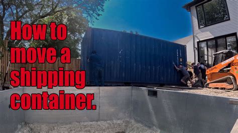 How To Manually Move A Shipping Container At Jennifer Colbert Blog