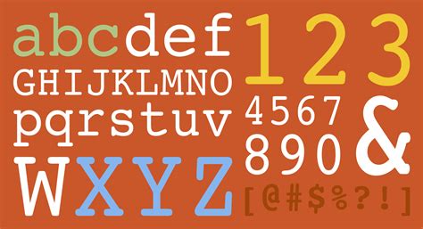 Monospace Font