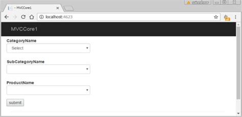 Creating Simple Cascading Dropdownlist In Aspnet Core Mvc With New Tag Helpers