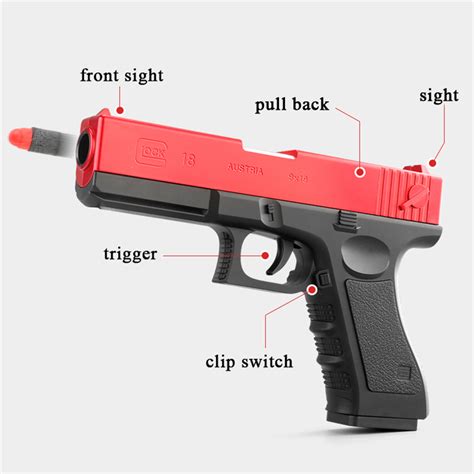 Buy Shell Ejection Soft Bullet Pistol Online In Pakistan Toyzonepk