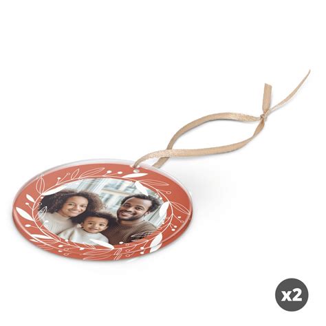Personalised Plexiglass Christmas Ornaments
