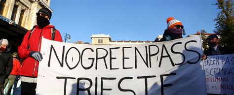 Da Oggi In Friuli Zona Gialla E Super Green Pass Colpa Di Portuali E