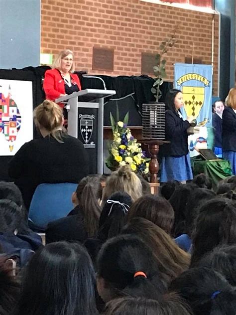 Transfer Of Land Ritual At Killester College Springvale Brigidine
