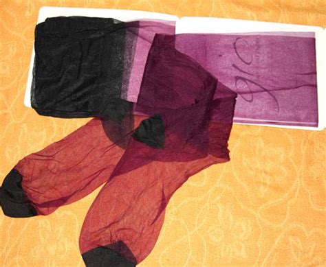 Gio Rht Seamless Ultra Sheer 100 Nylon Vtg Nylon Stockings Plum Black 11 42 Ebay