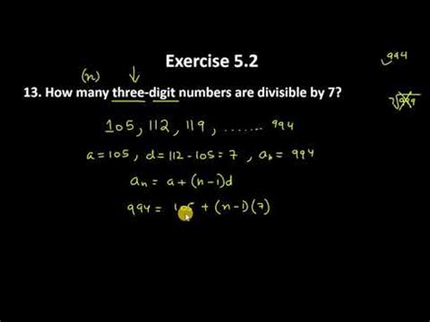 How Many Three Digit Numbers Are Divisible By YouTube