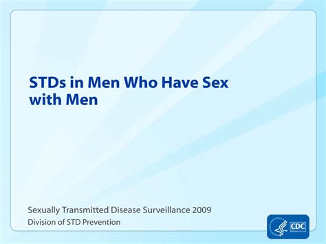 PPT STDs In Men Who Have Sex With Men PowerPoint Presentation Free Download ID 5317141