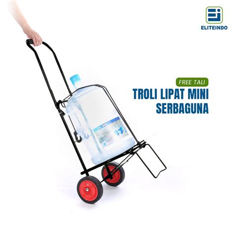 Jual Elite Indo Troli Lipat Serbaguna Troli Lipat Mini Troli Lipat Multifungsi Troli Galon Gas