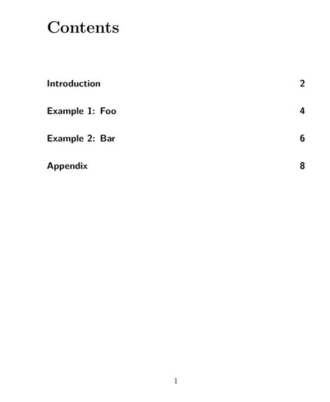 Table Of Contents Remove Part Numbering On Toc Tex Latex Stack