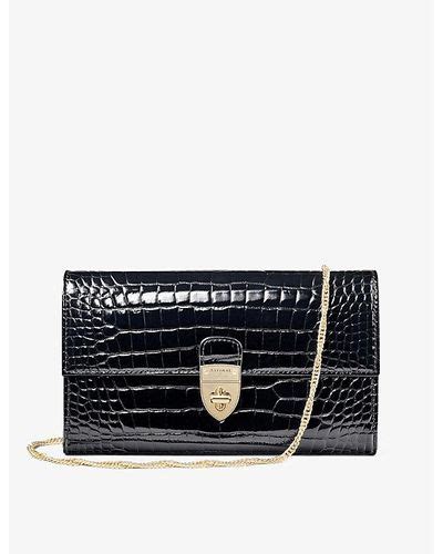 Black Aspinal Of London Clutches And Evening Bags For Women Lyst