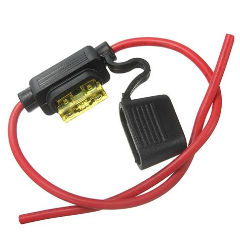 Waterproof Car Auto A In Line Blade Fuse Holder Fuses Alexnld