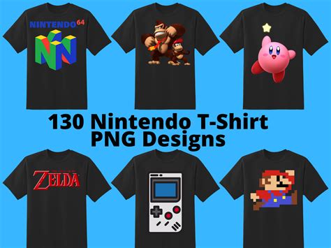 130 Video Games T Shirt Design Bundle Png Images With Tran Inspire Uplift