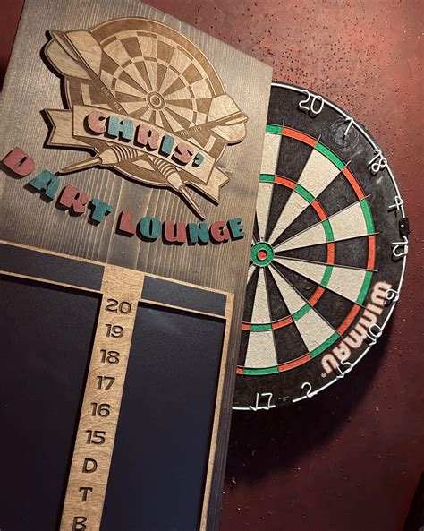 My Friends Made Me A Custom Dart Scoreboard For My Birthday