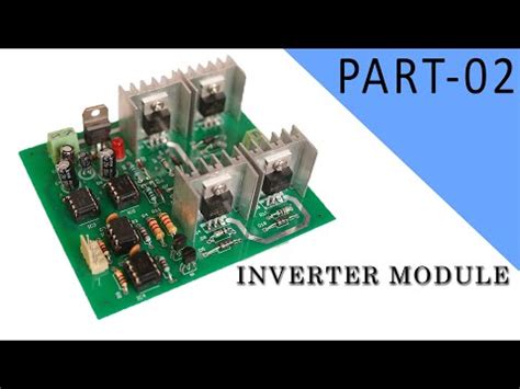 Sinusoidal PWM SPWM Using INV 01 Inverter Module And Arduino Part 02