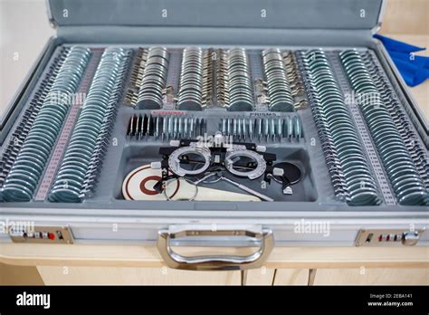 A Set Of Lenses For Checking Vision And Selecting Glasses With
