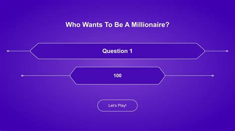 Powerpoint Game Templates Who Wants To Be A Millionaire Slidekit