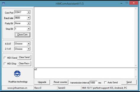 Upgrading Firmware To Hm 10 Cc2541 Ble 40