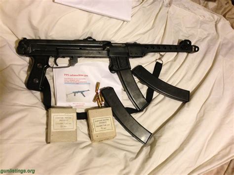 Pistols Pps Submachine Gun Polish Pistol