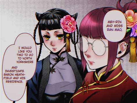 Two Anime Characters Are Talking To Each Other