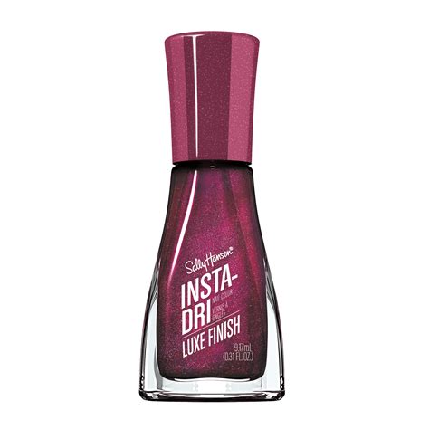 Sally Hansen Insta Dri Nail Polish The Queens Velvet 031 Fl Oz
